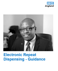 Electronic Repeat Dispensing (eRD) - Community Pharmacy England