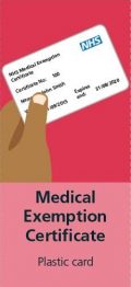 Exemptions from the prescription charge - Community Pharmacy England