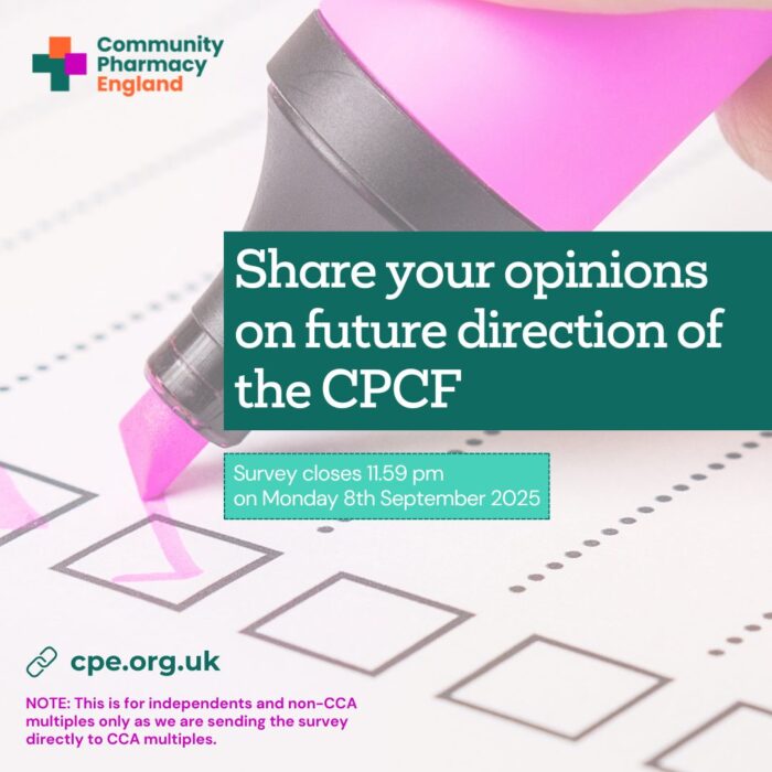 Original Pack Dispensing - Community Pharmacy England